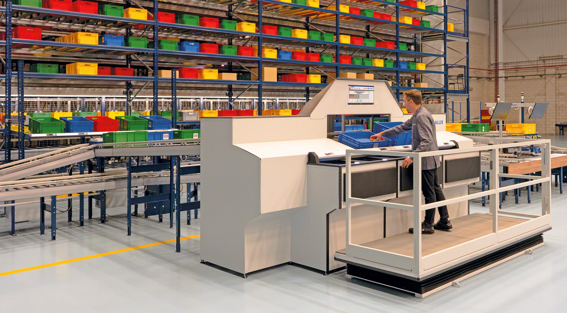Stazione di picking ad alto rendimento - Mecalux.it